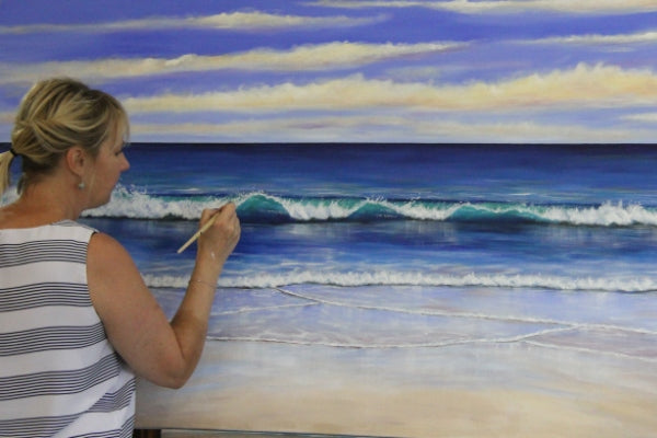 Ann Steer - original ocean art, beach paintings and seascapes