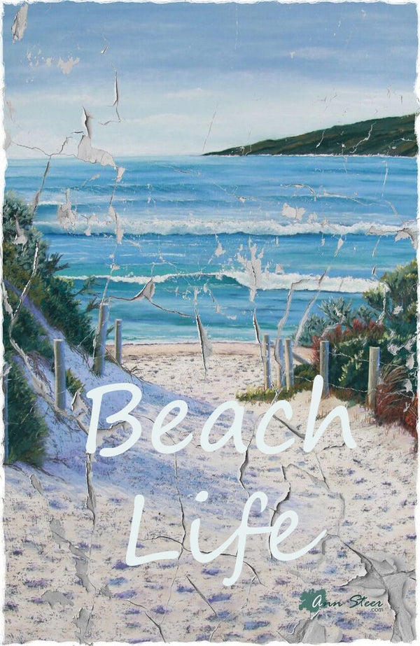 Beach Life Wall Plaque - Ann Steer Art Gallery